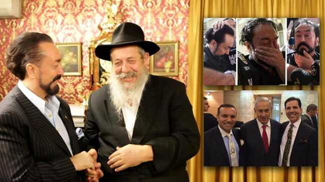 Adnan Oktar, 'İsrail'in ajanı mısınız?' sorusuna cevaben susma hakkını ...